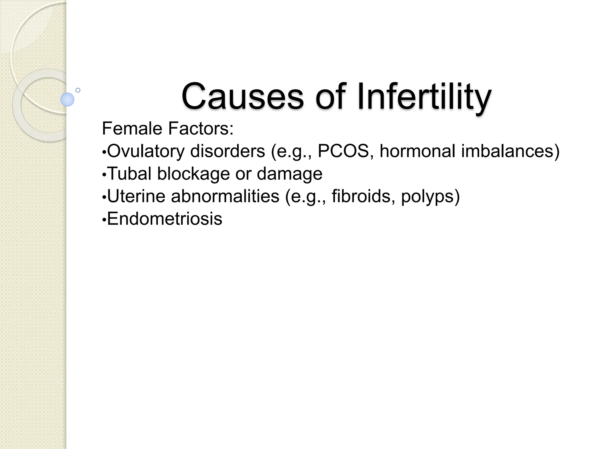 Infertility Treatment by Gynecologists | PPTX