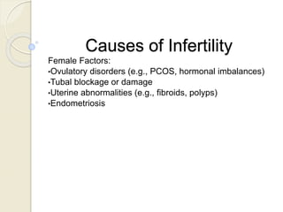 Infertility Treatment by Gynecologists | PPTX