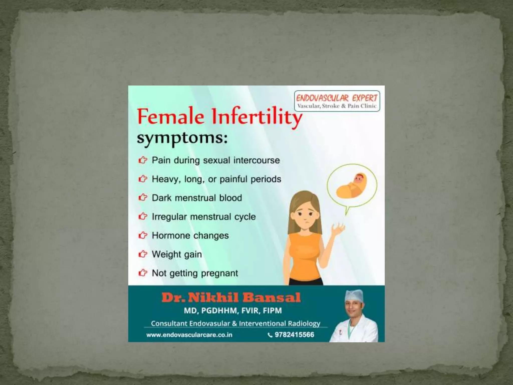 Infertility treatment Dr Nikhil Bansal interventional radiology | PPT Infertility treatment Dr Nikhil Bansal interventional radiology | PPT