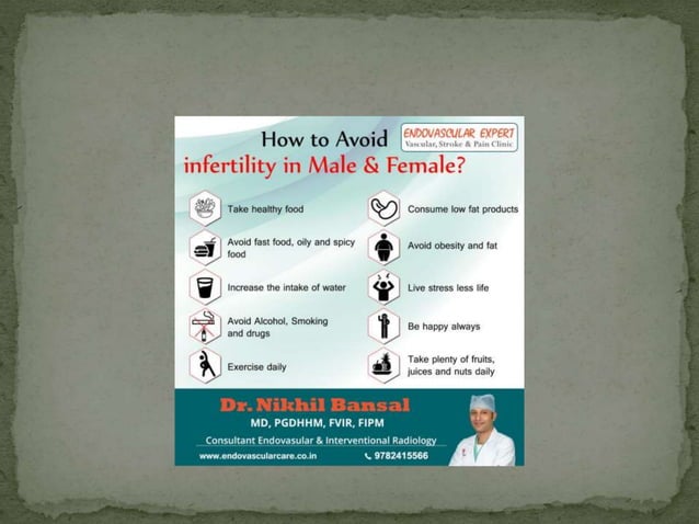 Infertility treatment Dr Nikhil Bansal interventional radiology | PPT Infertility treatment Dr Nikhil Bansal interventional radiology | PPT