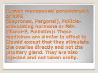 Infertility treatments | PPTX