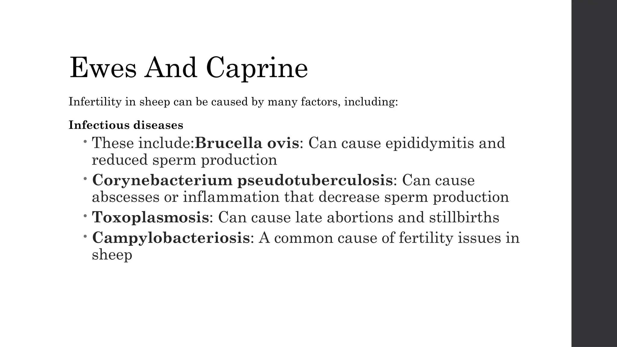 Infertilty issues in animals and their treatment and diagnosis.pptx