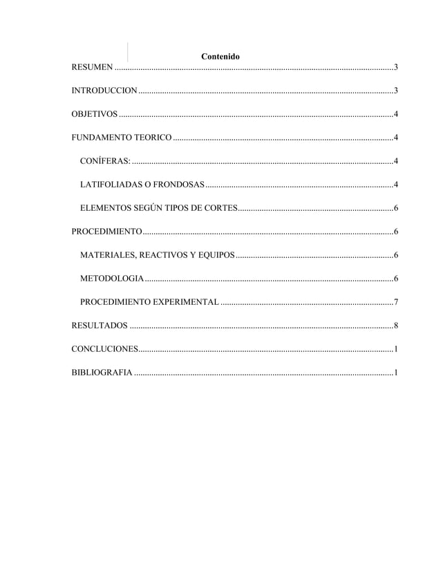 Estructura Anatómica, Microscópica coníferas y Latifoliadas | PDF