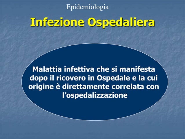 Infezioni nosocomiali | PPTX