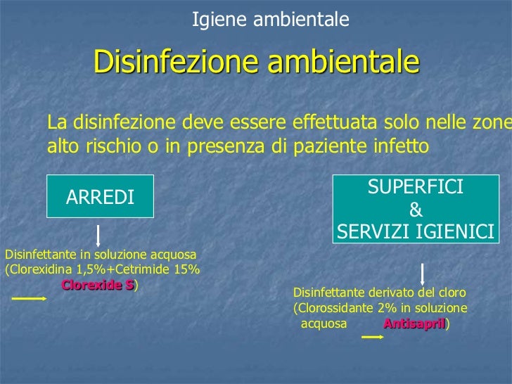 Infezioni nosocomiali