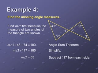 Triangle Sum Theorem | PPTX