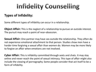 Infidelity Counselling Calgary | PPT