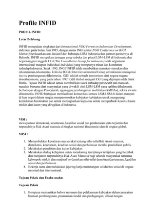 Infid foundation | PDF