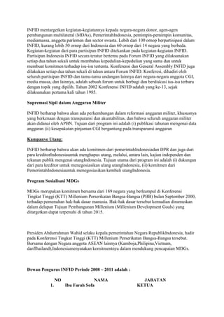 Infid foundation | PDF