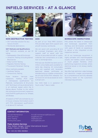 Flybe Aviation Services: In-field Support | PDF