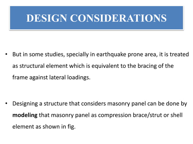 Infilled frame,a type of tubular frame structural system | PPTX
