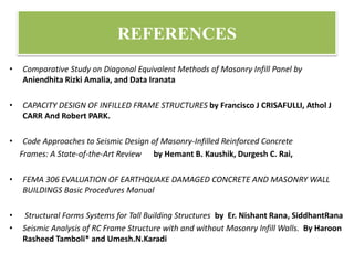 Infilled frame,a type of tubular frame structural system | PPTX