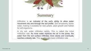 INFILTRATION power point presentation.pptx