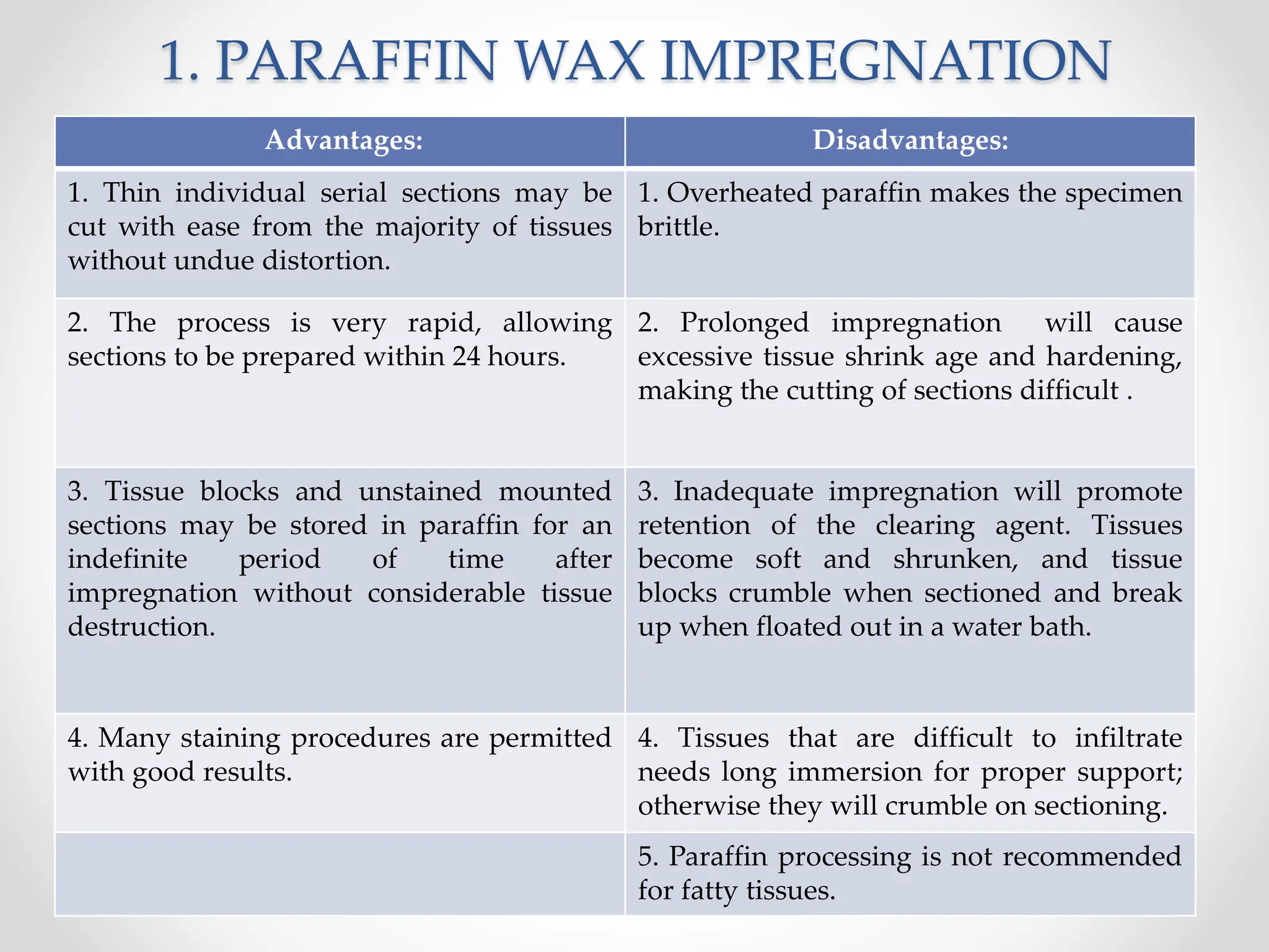 Infiltration.pptx one os the steps in tissue processing in histopath | PPTX