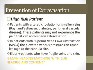 infiltration and extravasation.pptx
