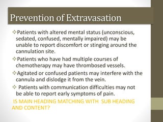 infiltration and extravasation.pptx