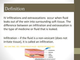 infiltration and extravasation.pptx