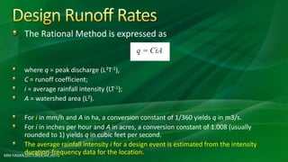 Infiltration and runoff | PPTX