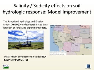 Infiltration and soil loss modeling with the rangeland hydrology and ...