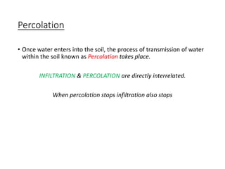 Infiltration presentation by zulfiqar UET Lhr | PPTX
