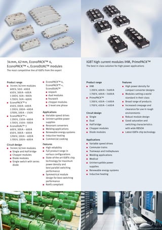 High Power Semiconductors | Infineon Technologies | PDF