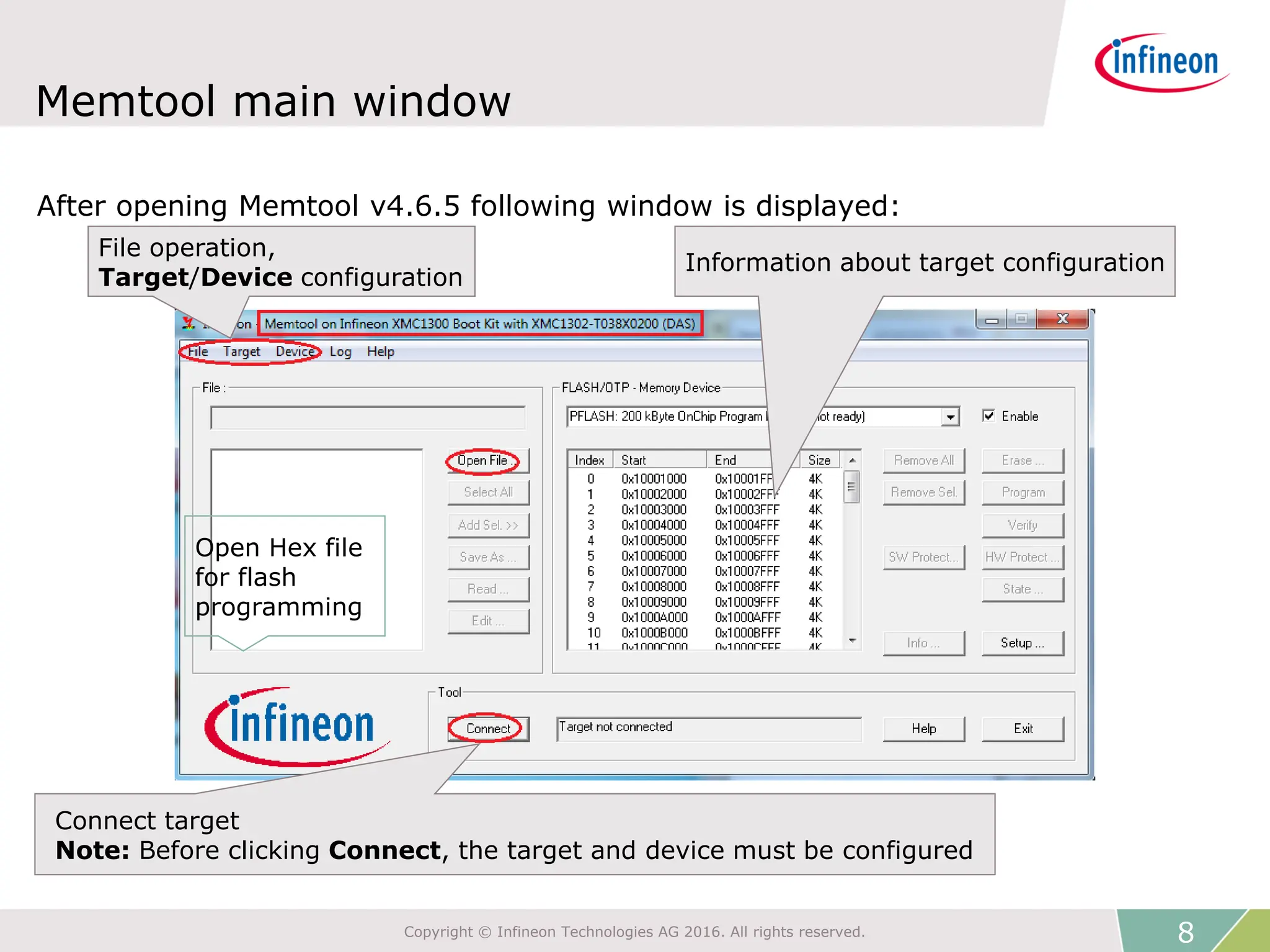 Infineon-TOOL_Tutorial_Memtool_XMC1-TR-v01_00-EN.pdf