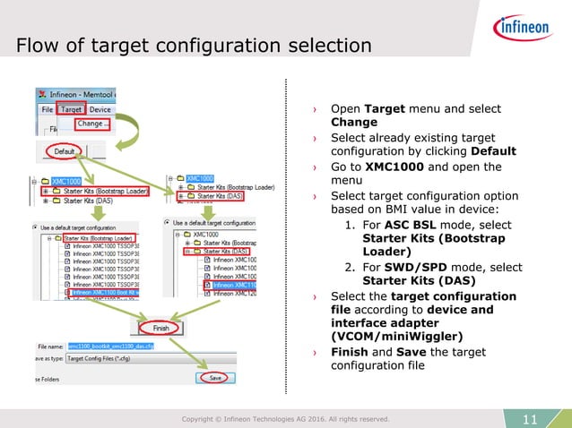 Infineon-TOOL_Tutorial_Memtool_XMC1-TR-v01_00-EN.pdf | Operating Systems | Computer Software and ...