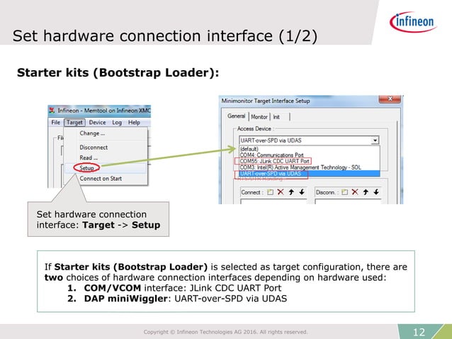 Infineon-TOOL_Tutorial_Memtool_XMC1-TR-v01_00-EN.pdf | Operating Systems | Computer Software and ...