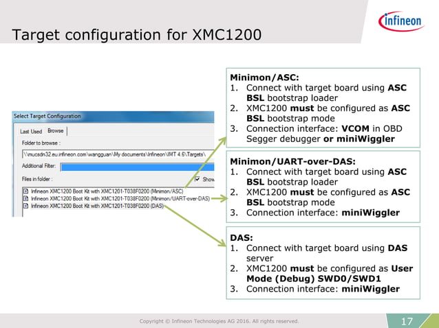 Infineon-TOOL_Tutorial_Memtool_XMC1-TR-v01_00-EN.pdf | Operating Systems | Computer Software and ...