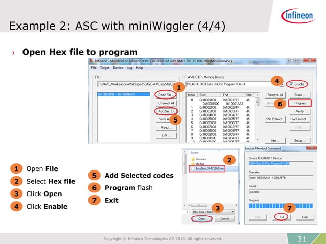 Infineon-TOOL_Tutorial_Memtool_XMC1-TR-v01_00-EN.pdf | Operating Systems | Computer Software and ...