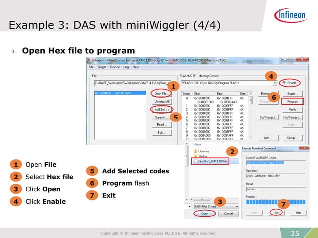 Infineon-TOOL_Tutorial_Memtool_XMC1-TR-v01_00-EN.pdf | Operating Systems | Computer Software and ...