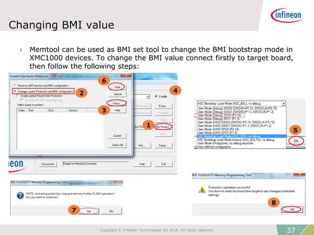 Infineon-TOOL_Tutorial_Memtool_XMC1-TR-v01_00-EN.pdf | Operating Systems | Computer Software and ...
