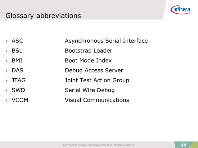 Infineon-TOOL_Tutorial_Memtool_XMC1-TR-v01_00-EN.pdf | Operating Systems | Computer Software and ...