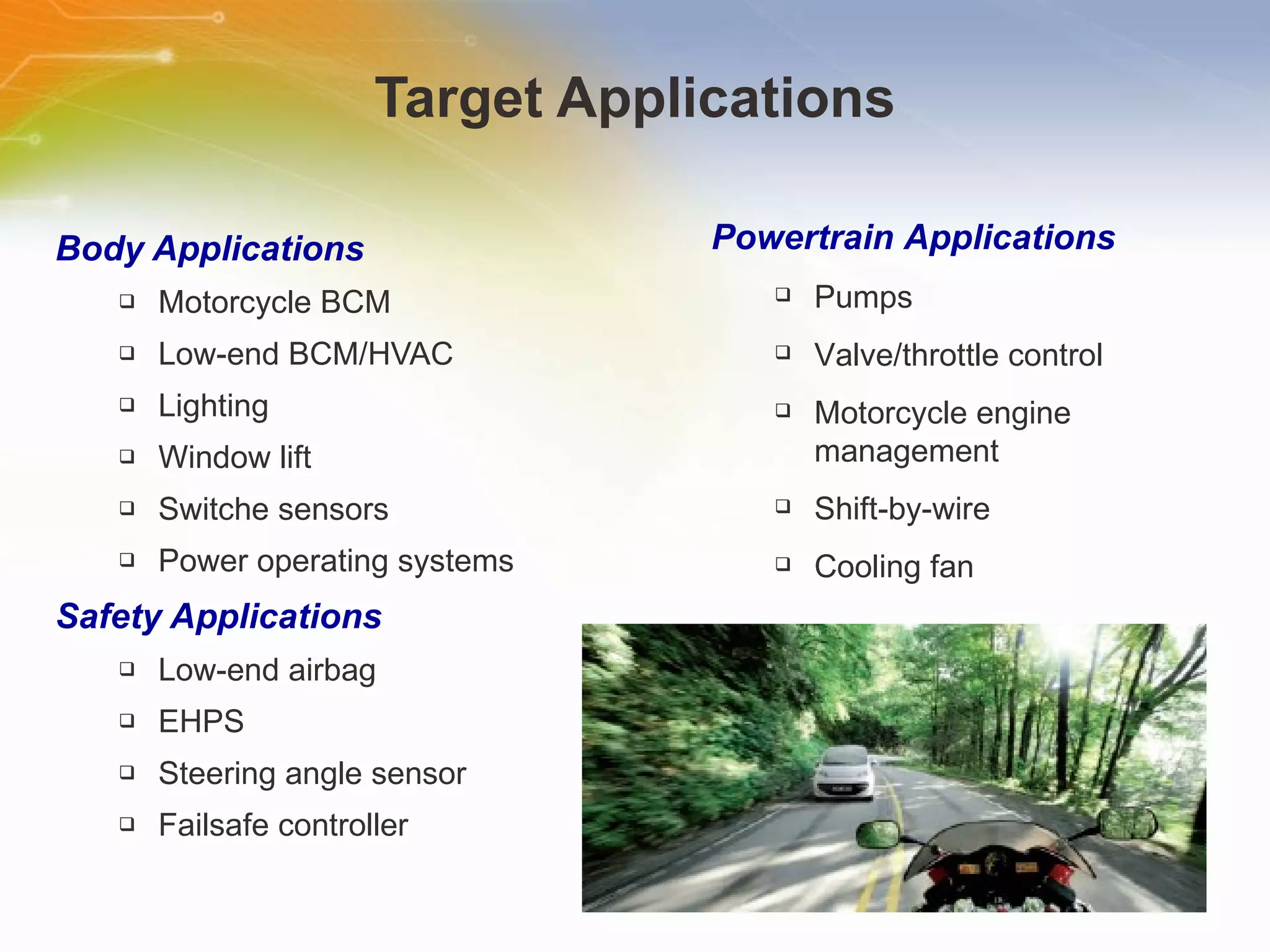 XC800 A-Family 8-bit Automotive Microcontrollers | PPT