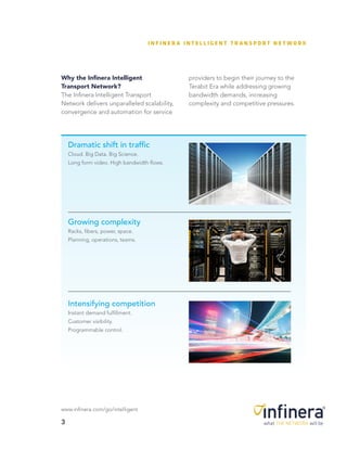 Infinera Intelligent Transport Networks | PDF