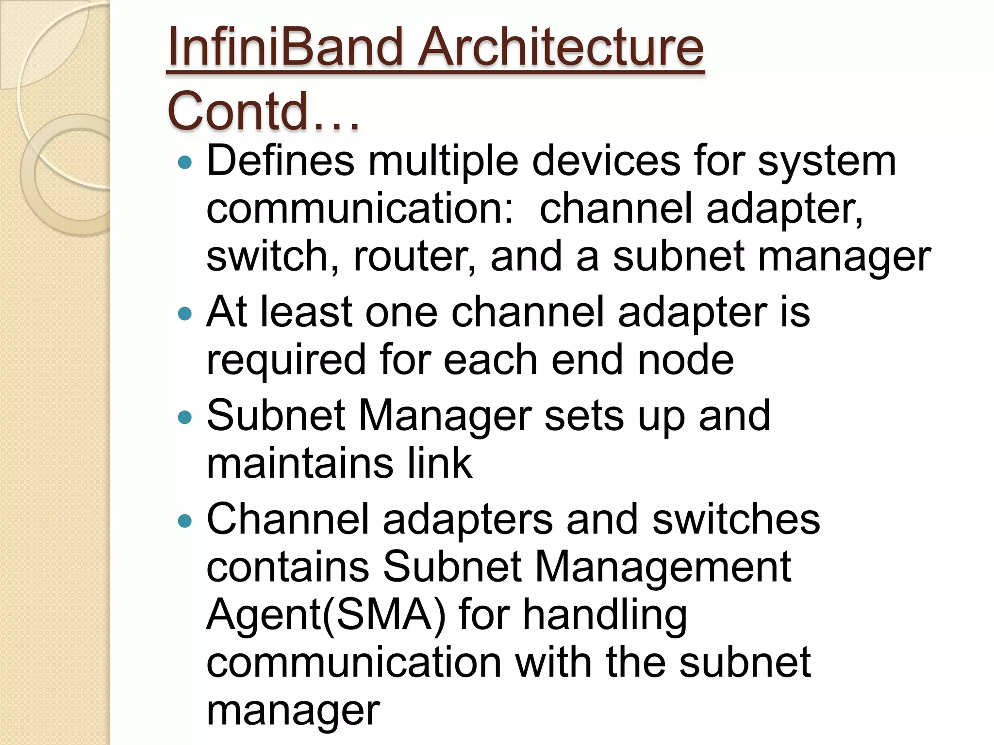 InfiniBand Presentation | PPTX