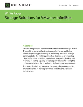 Enterprise Storage Solutions for VMware | PDF | Data Storage and ...