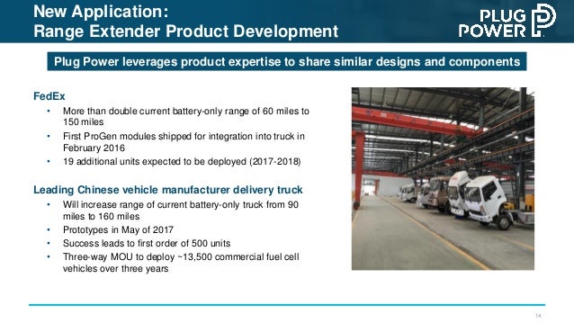 Plug Power Inc. - Infinite drive - May 2017