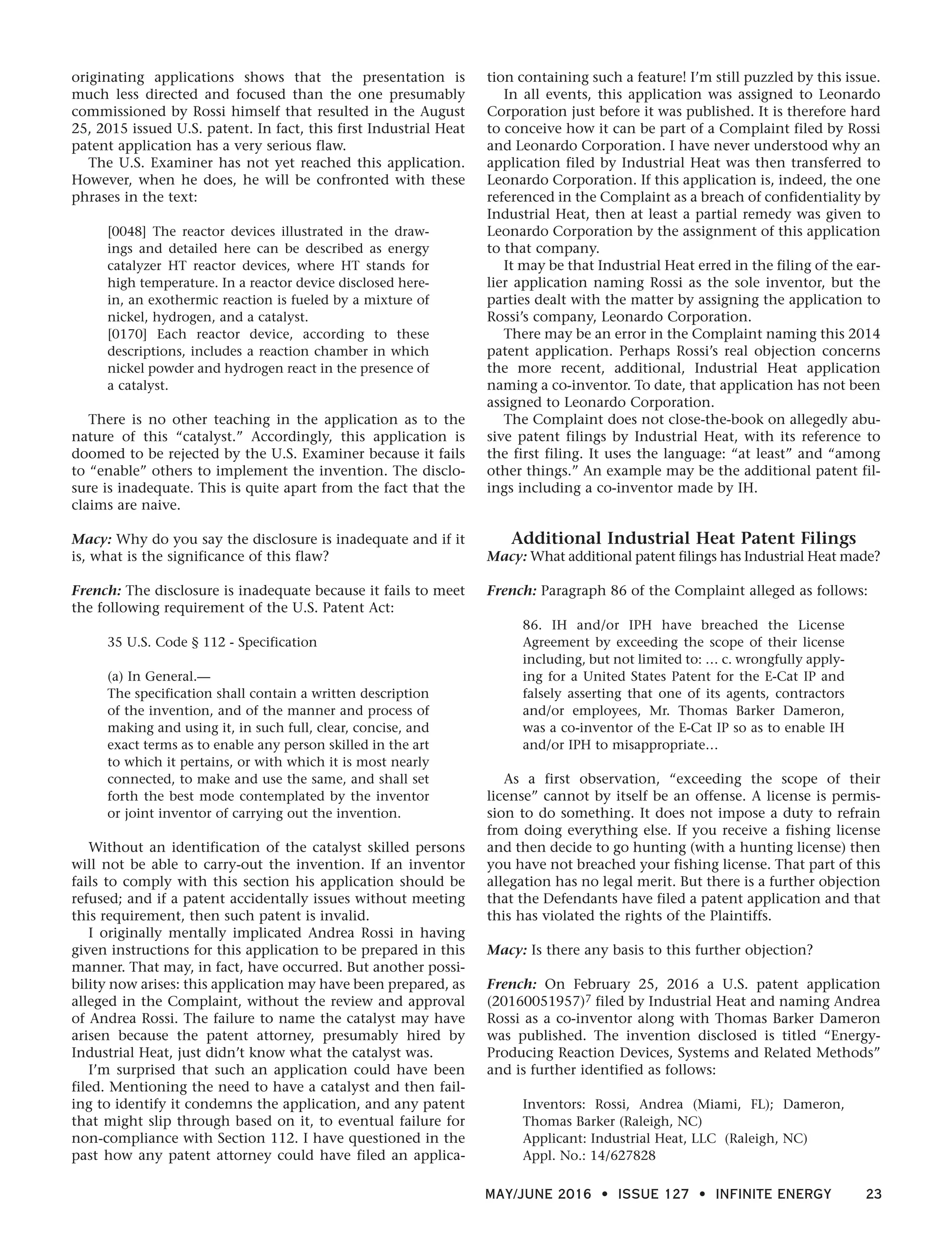 Infinite Energy Issue 127 | PDF