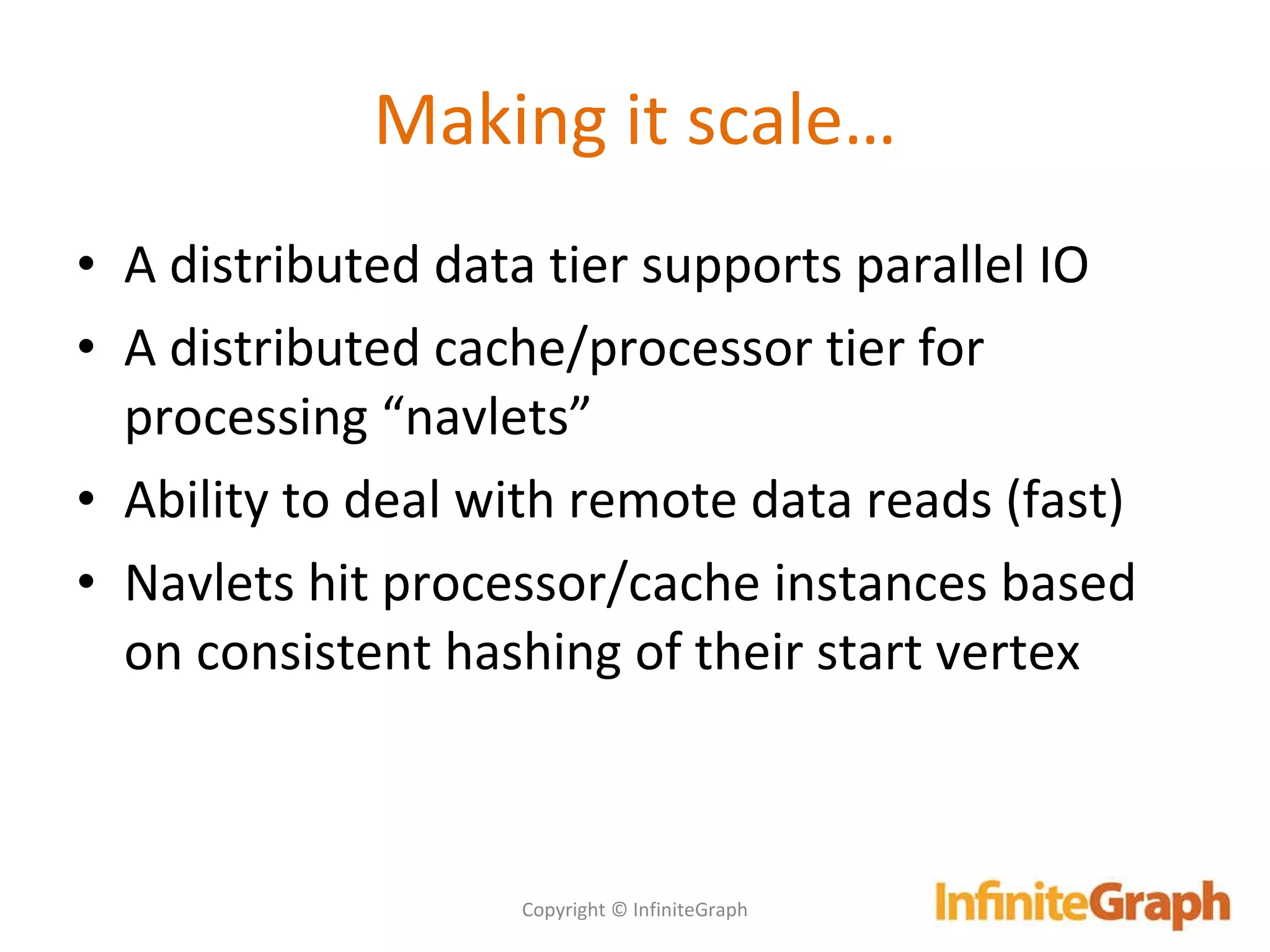 An overview of InfiniteGraph, the distributed graph database | PPT