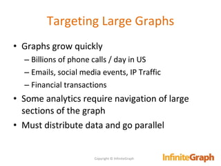 An overview of InfiniteGraph, the distributed graph database | PPT