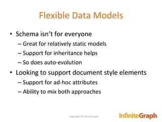 An overview of InfiniteGraph, the distributed graph database | PPT