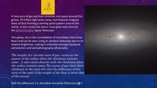 Mathematical creative quiz themed with space and infinity -Infinite hunt | PPT