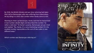 Mathematical creative quiz themed with space and infinity -Infinite hunt | PPT