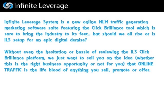 Infinite leverage system review | PPTX | Business | Business and Finance