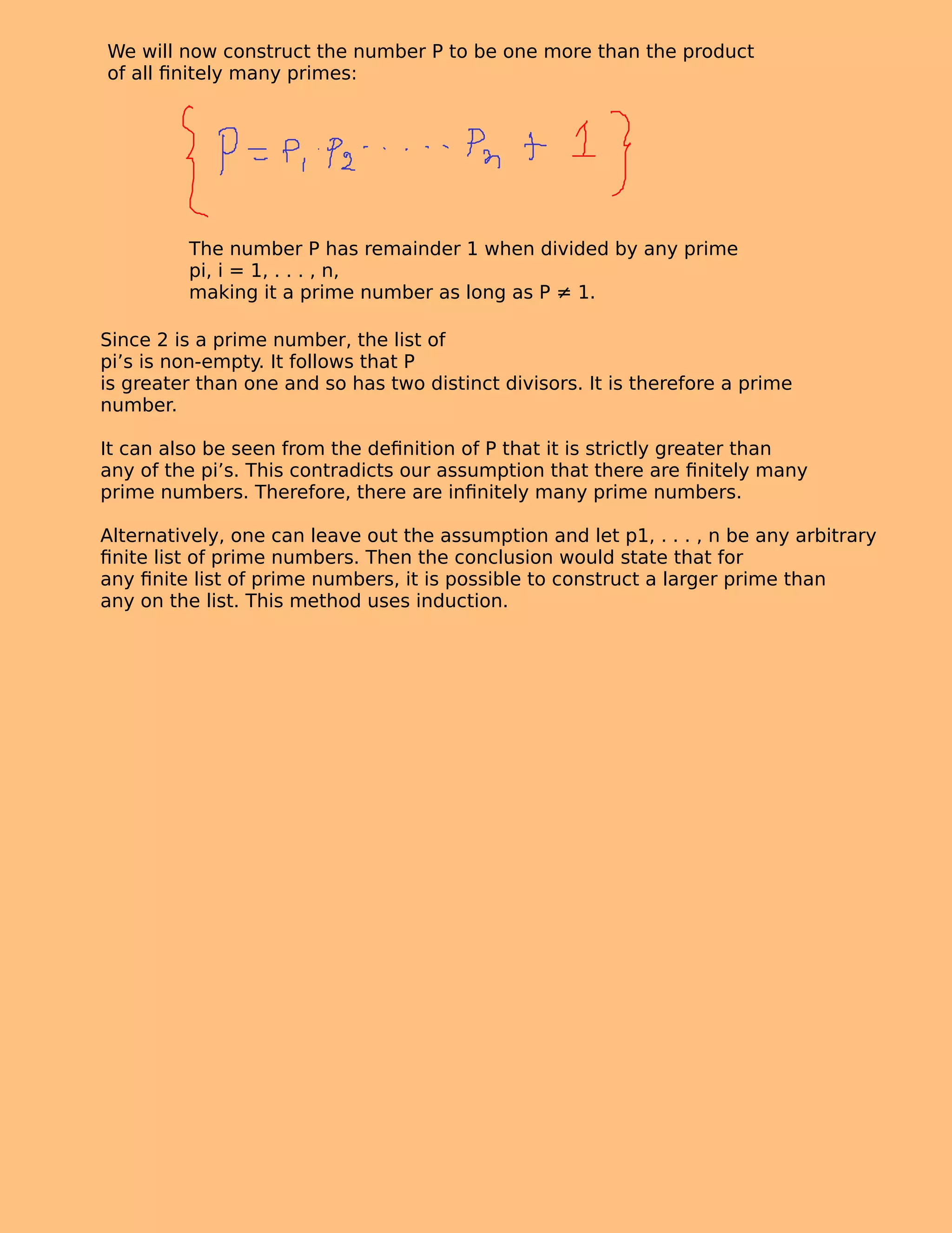 Why there are Infinitely many primes ? | PDF