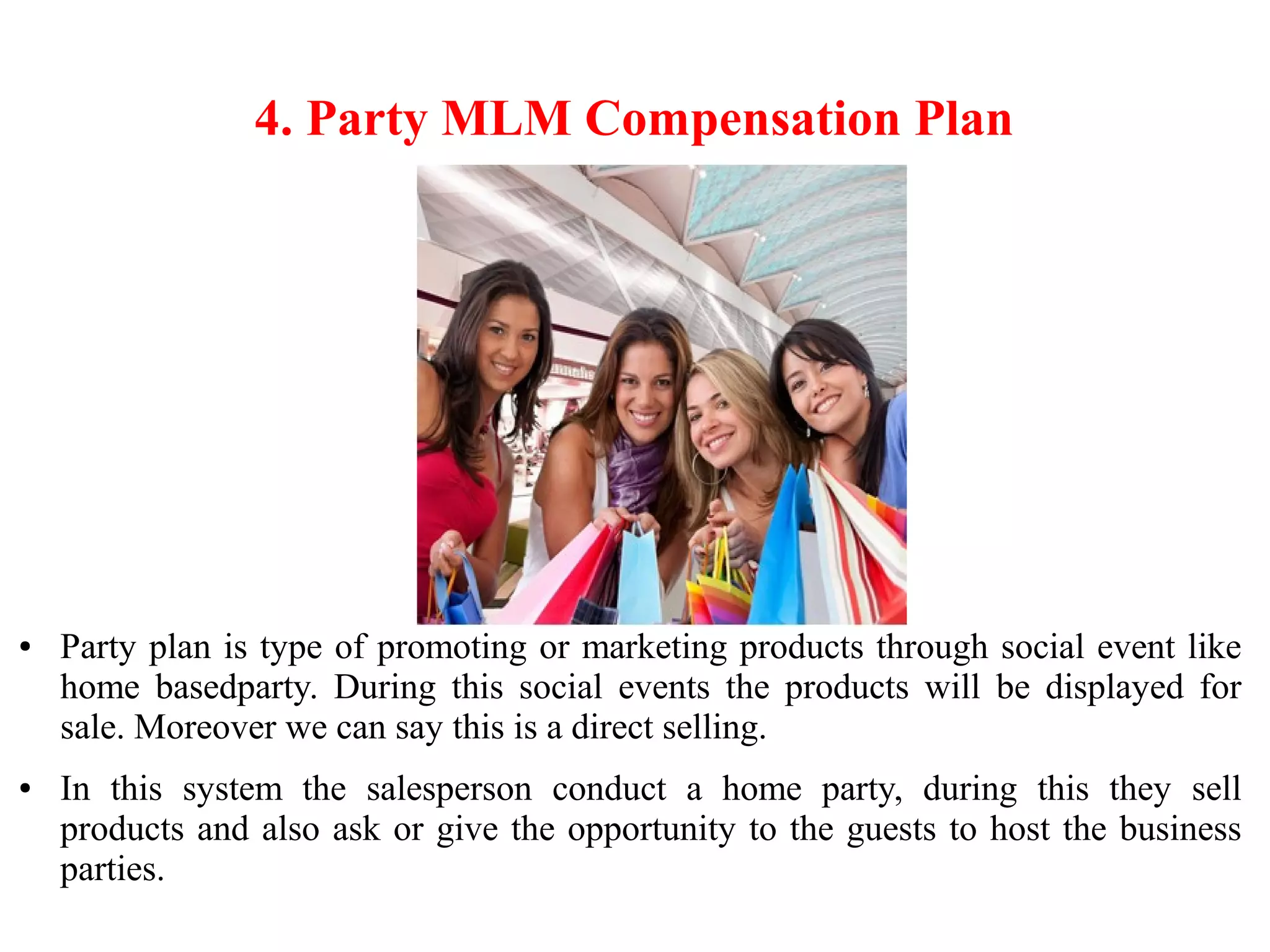 Infinite mlm compensation plans | PPT
