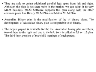 Infinite mlm compensation plans | ODP