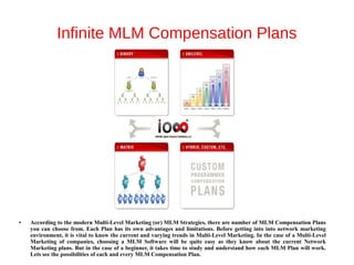 Infinite mlm compensation plans | ODP