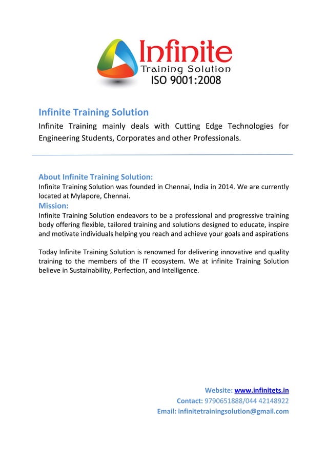 Infinite profile | PDF